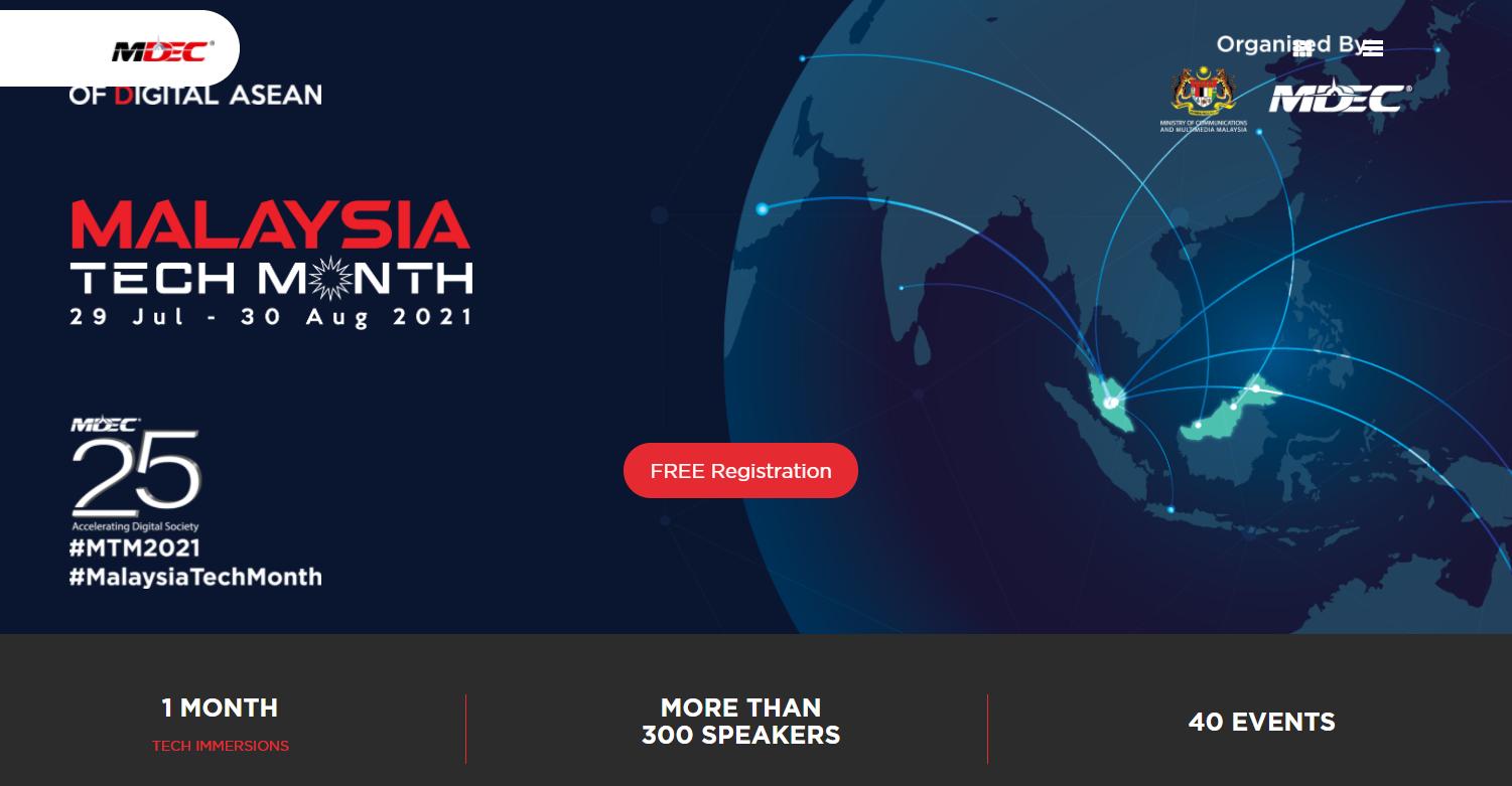 Malaysia Tech Month 2021 - ASEAN’S BIGGEST DIGITAL TECH CONFERENCE IS ...